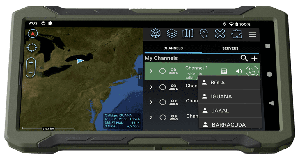New Release of Sigma Client for ATAK | REDCOM
